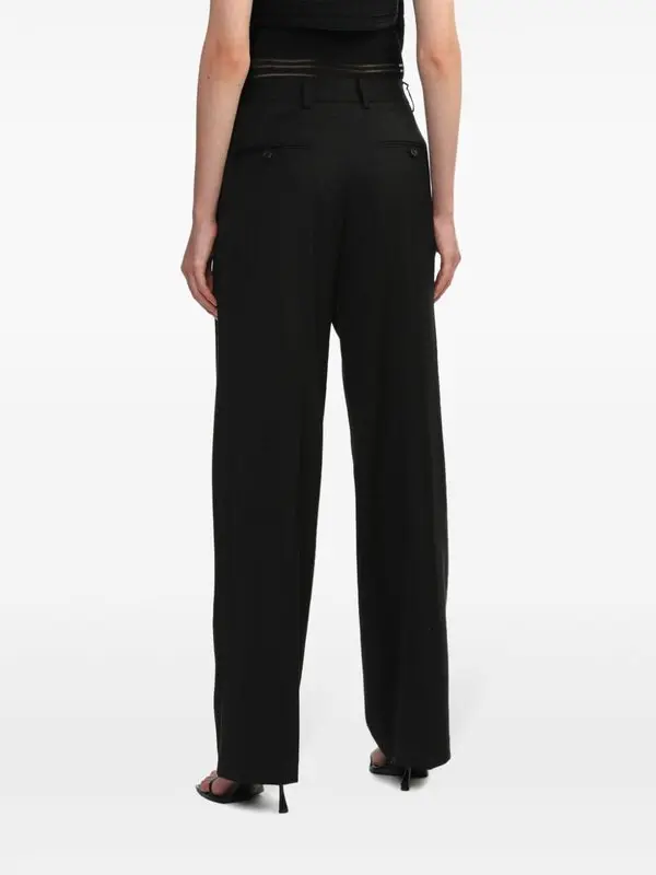 Helmut Lang Tailored Pleated Trousers