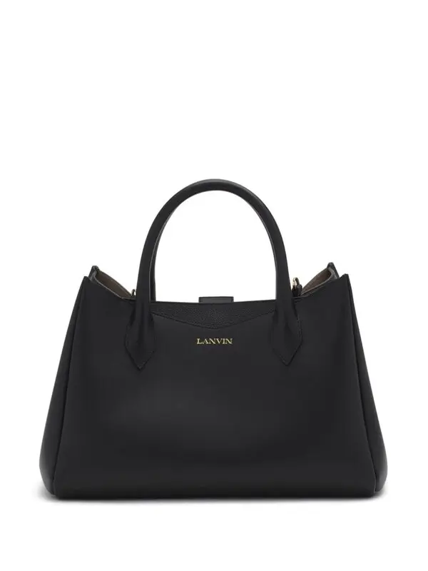 LANVIN Logo-stamp Tote Bag