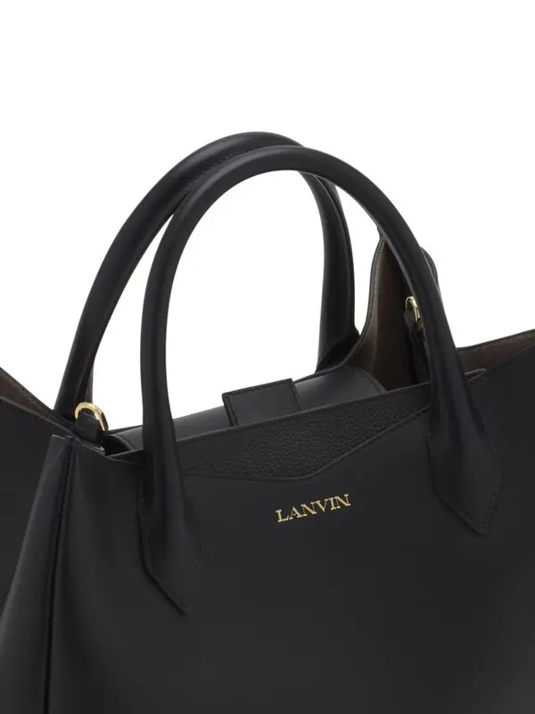 LANVIN Logo-stamp Tote Bag