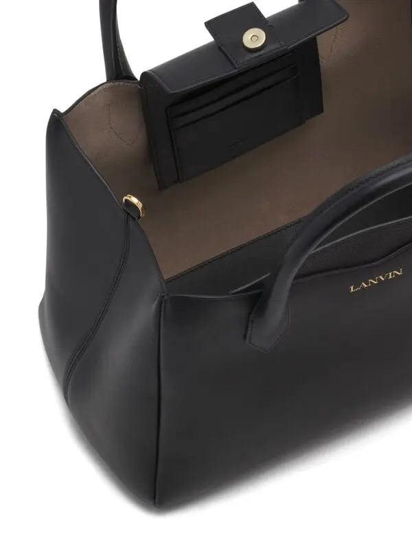 LANVIN Logo-stamp Tote Bag