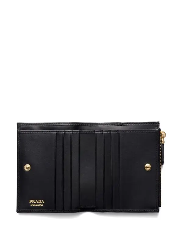 Prada Triangle-logo Leather Wallet