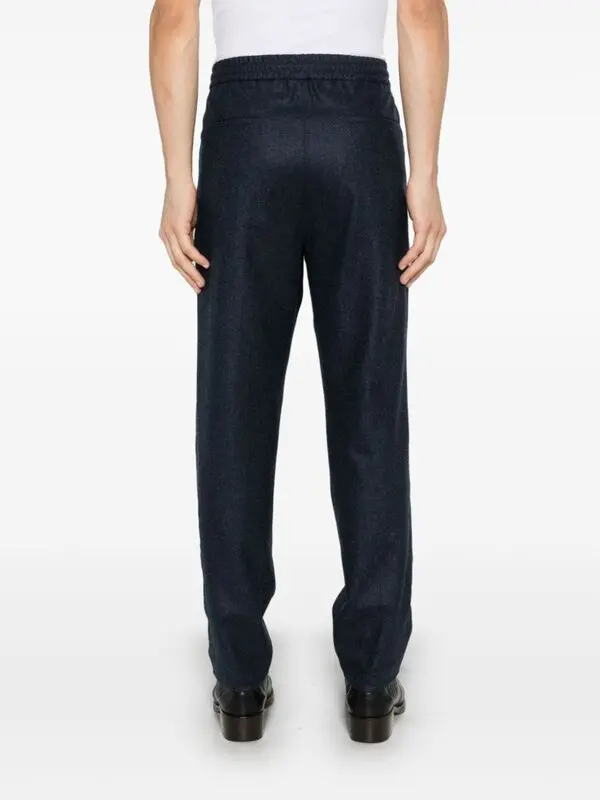 Brunello Cucinelli Wool Trousers - Blue