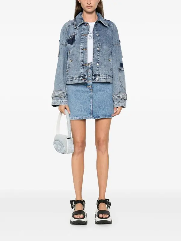 Moschino Denim Mini Skirt