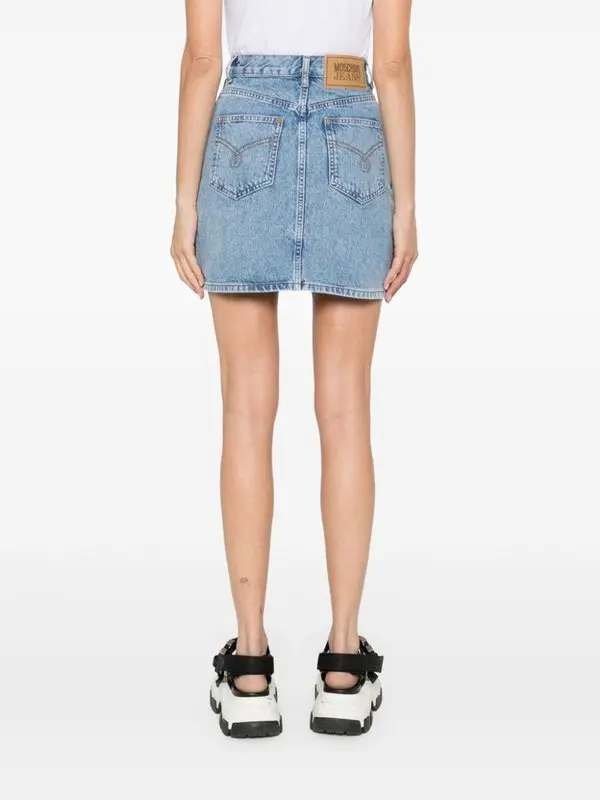 Moschino Denim Mini Skirt