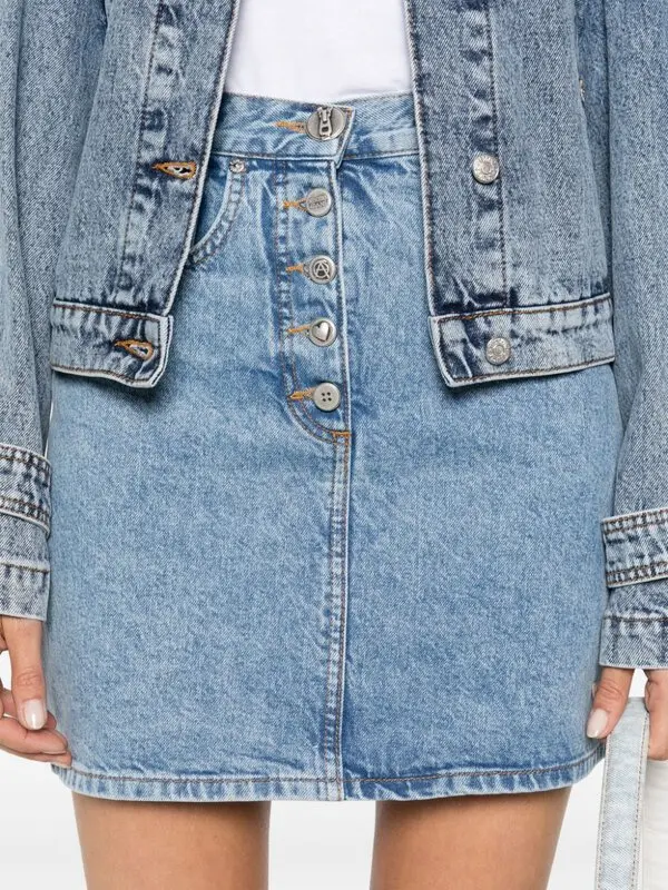 Moschino Denim Mini Skirt
