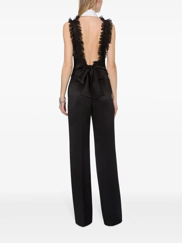 Alberta Ferretti Concealed-fastening Palazzo Pants