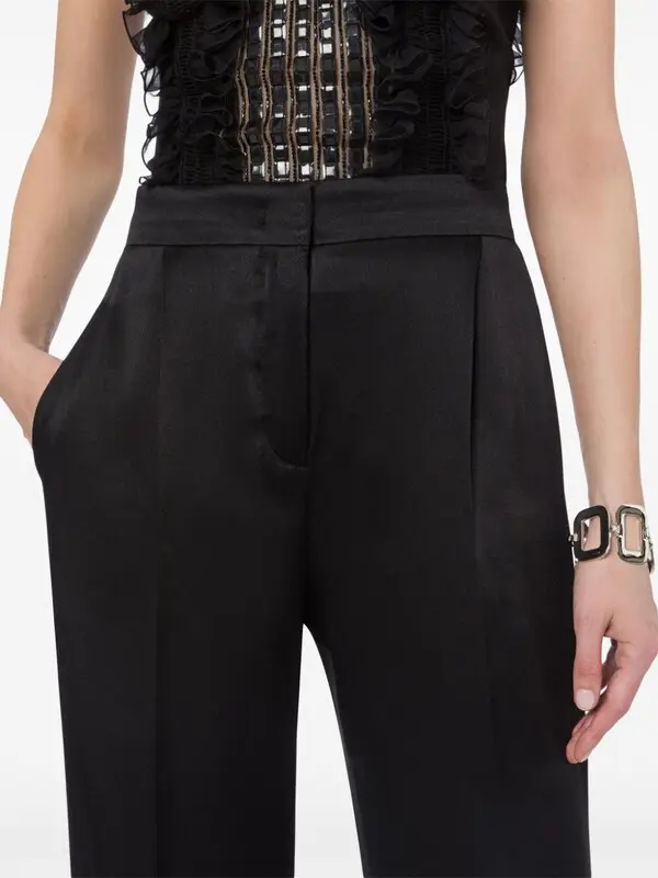 Alberta Ferretti Concealed-fastening Palazzo Pants