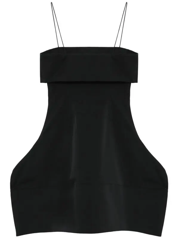 ENFOLD Geometric Dress - Black