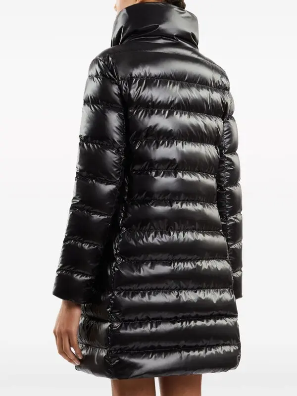 FAY Urban High-neck Padded Coat - Black