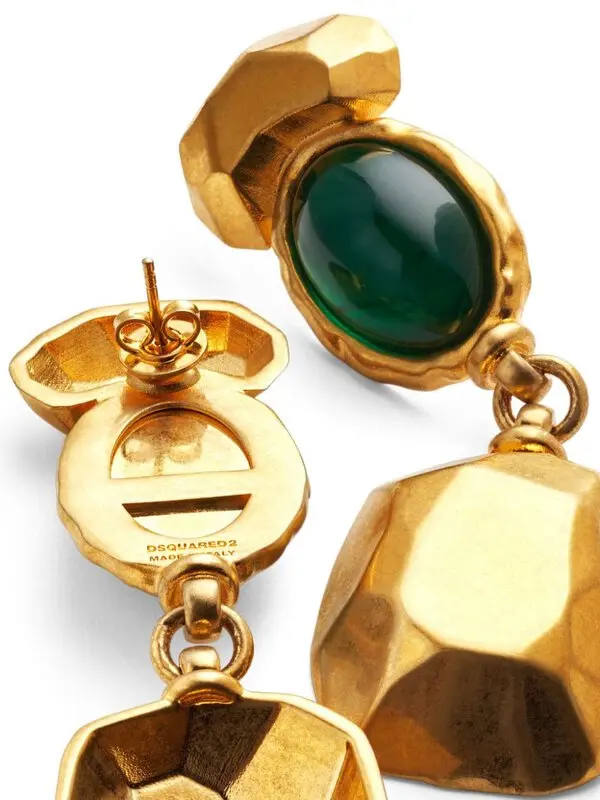 Dsquared2 Hammered-effect Drop Earrings