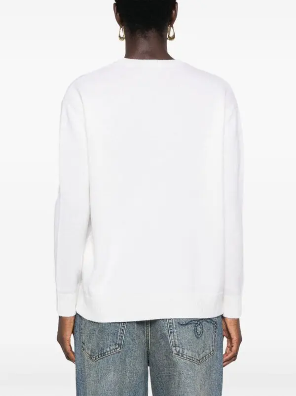 Max Mara Plata Sweater - White