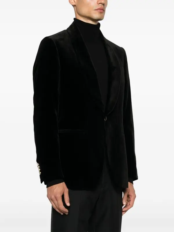 LARDINI Velvet Blazer