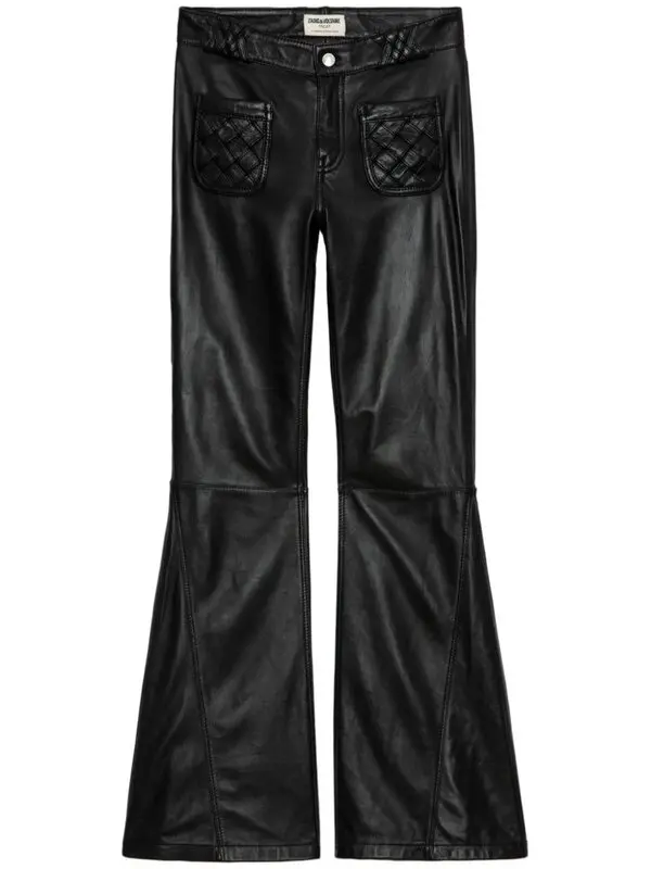 Zadig&Voltaire Ecume Lambskin Trousers