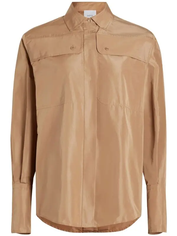 PATOU Safari Shirt - Brown
