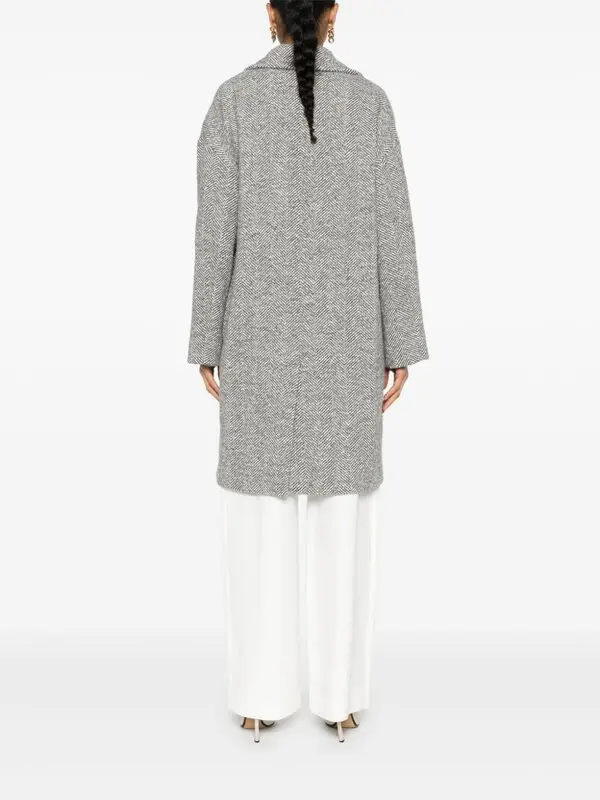 Moschino Herringbone Coat