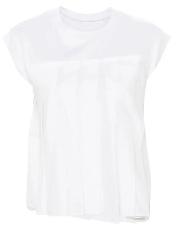 Sacai Pleated T-shirt