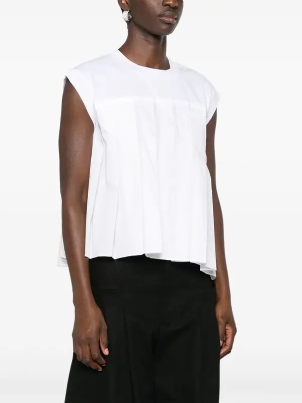 Sacai Pleated T-shirt
