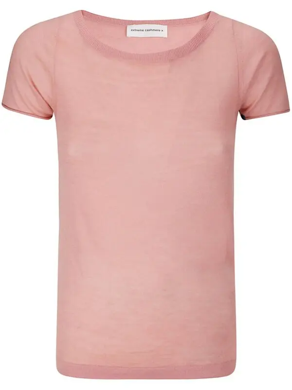 Extreme Cashmere Boat Neck T-shirt
