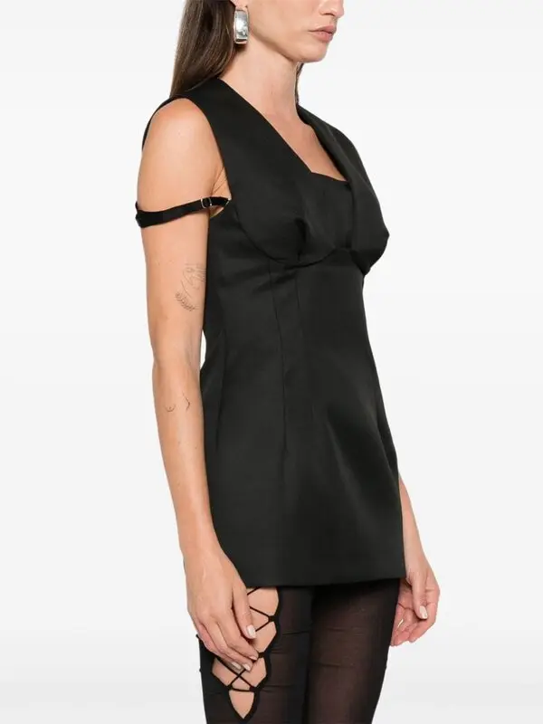 Sportmax Corset-style Sleeveless Top