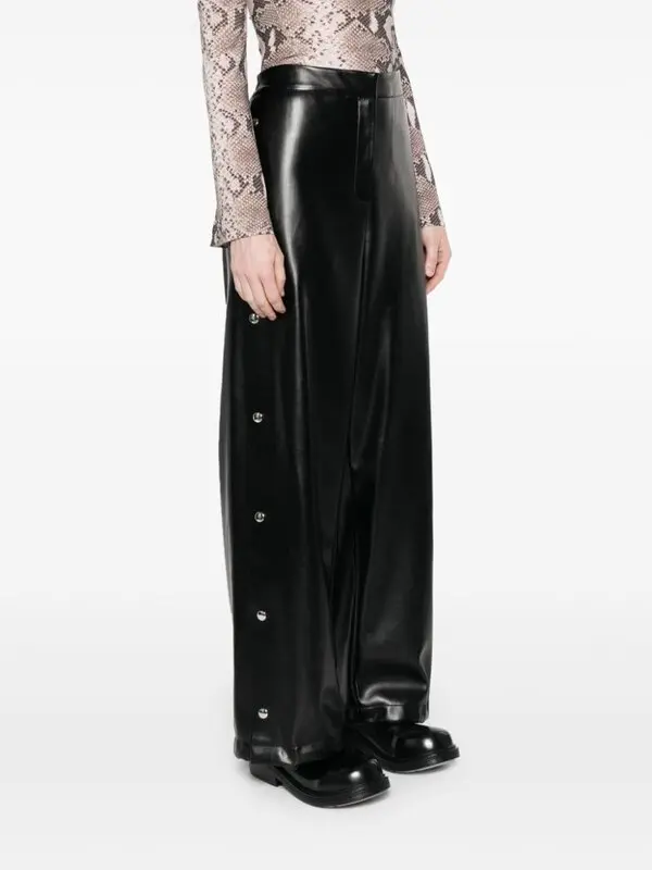 Stella McCartney Faux-leather Trousers