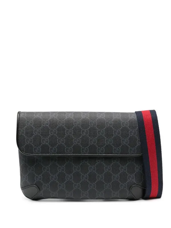 Gucci Gg Supreme Belt Bag - Black