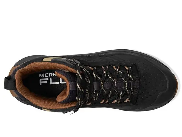 Merrell Moab Speed 2 Leather Mid Waterproof Hiking Boots - Black
