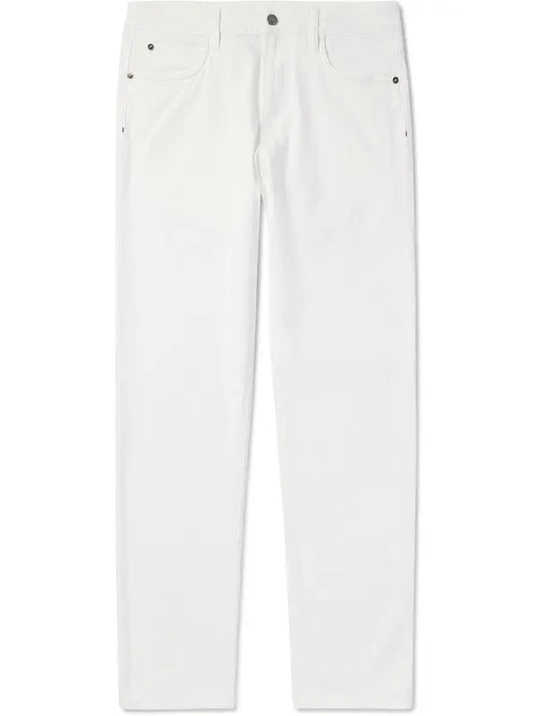 Loro Piana Quarona Slim-fit Twill Trousers
