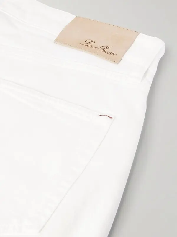 Loro Piana Quarona Slim-fit Twill Trousers