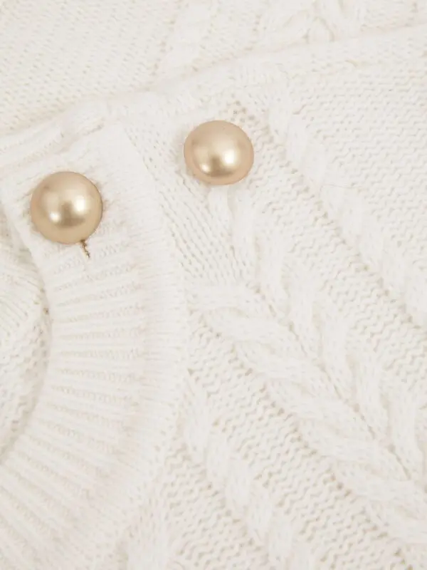 REISS Libby Wool-cashmere Cable Knit Jumper