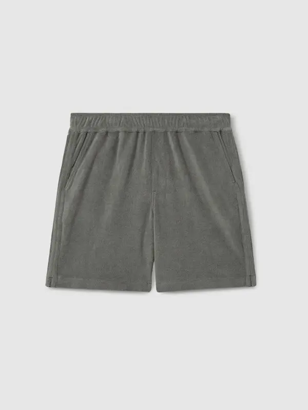 Paige Terry Drawstring Shorts - Grey