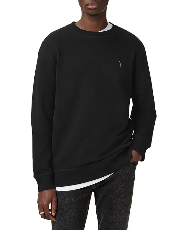 ALLSAINTS Raven Regular Fit Sweatshirt - Black