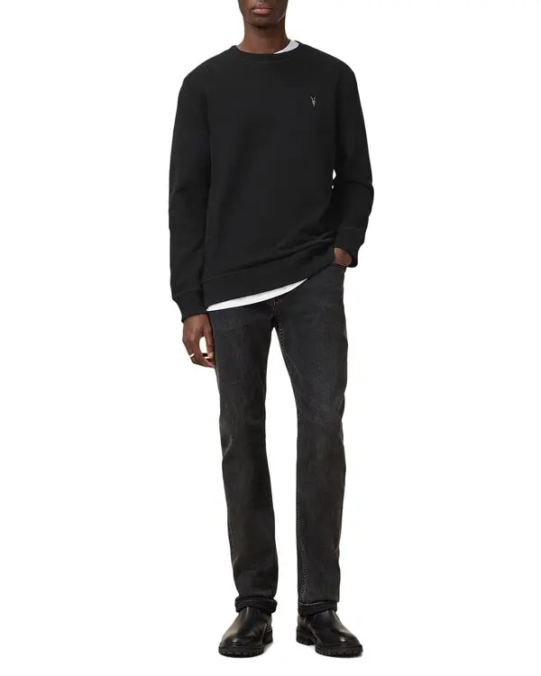 ALLSAINTS Raven Regular Fit Sweatshirt - Black