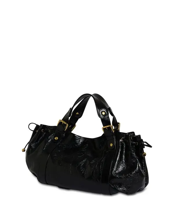 Gerard Darel 24h Leather Handbag - Black