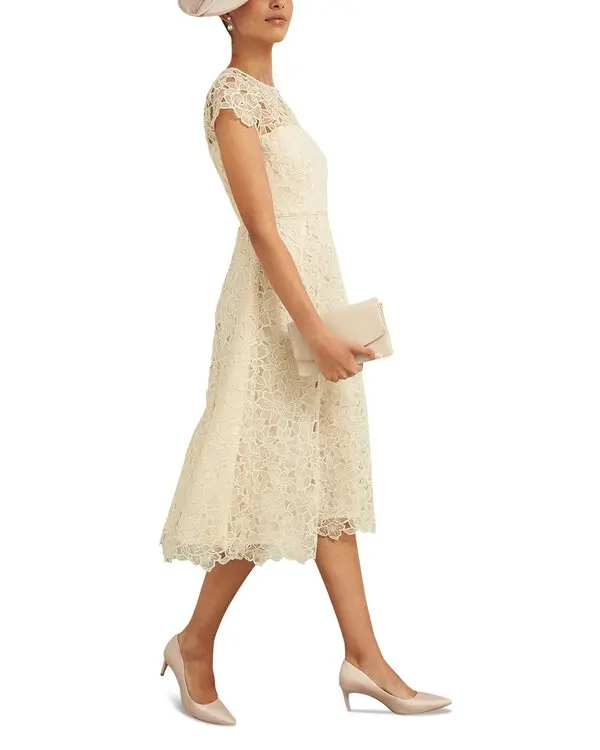 HOBBS LONDON Johanna Floral Lace Dress