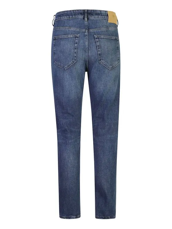 PT TORINO Mid-rise Slim-fit Jeans - Blue