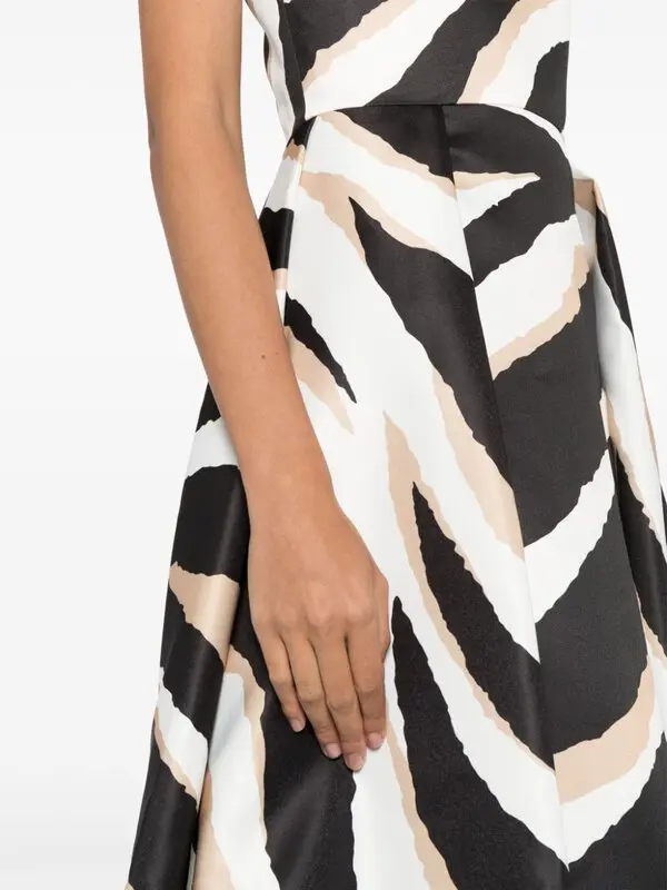 Elie Saab Zebra-print Gown