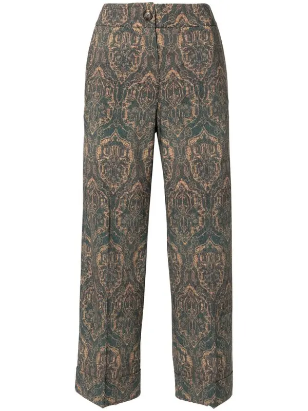 PIERRE-LOUIS MASCIA Printed Trousers