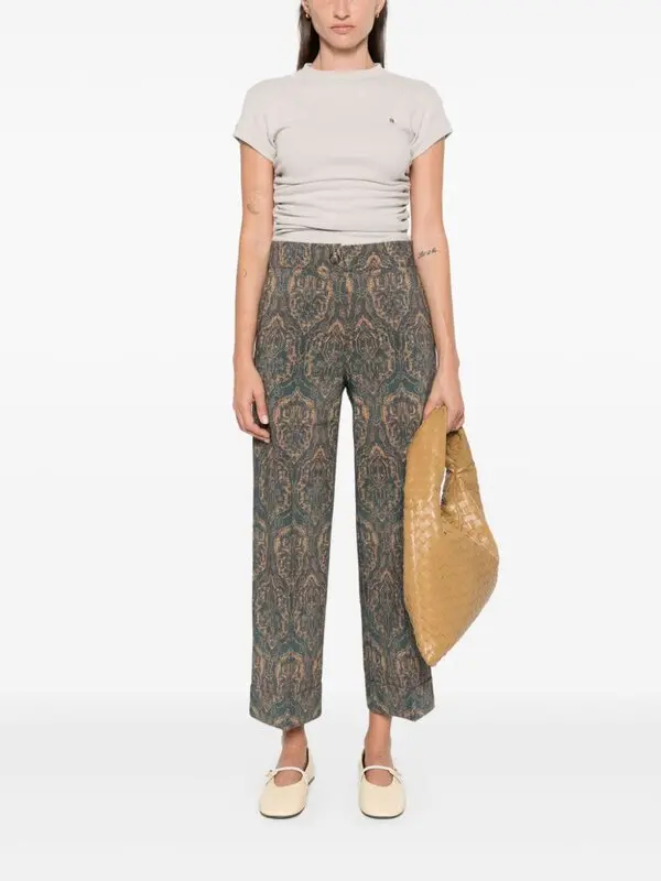 PIERRE-LOUIS MASCIA Printed Trousers