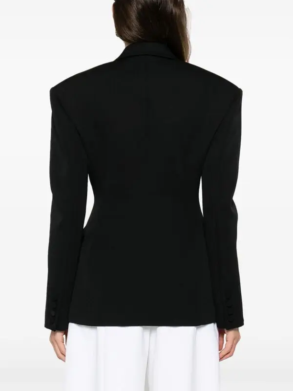 Valentino Garavani Bow-embellished Double-breasted Blazer