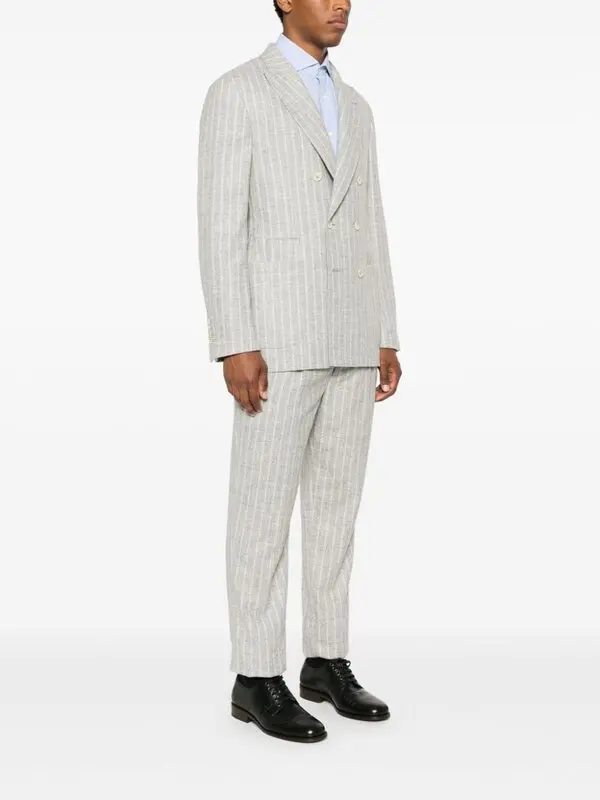 Brunello Cucinelli Striped Suit