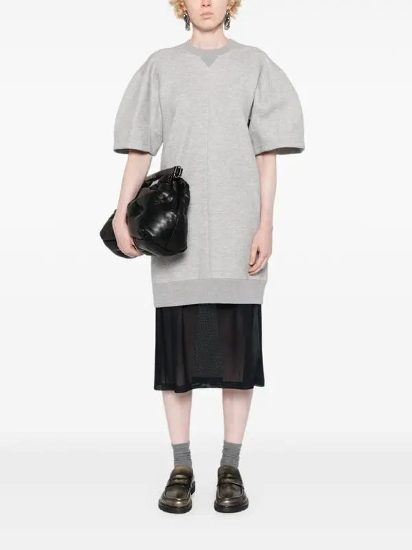 Sacai Mélange Mini Dress