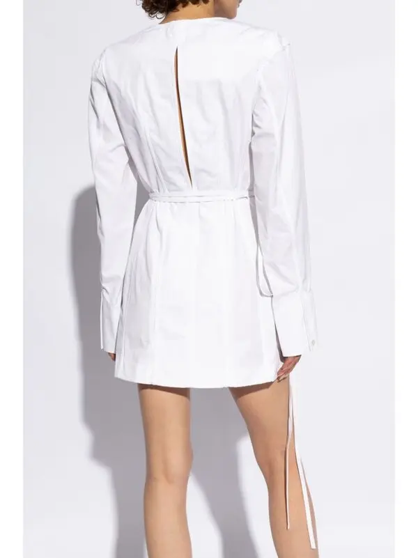 Alexander Wang Slit-detailing Wrap Dress