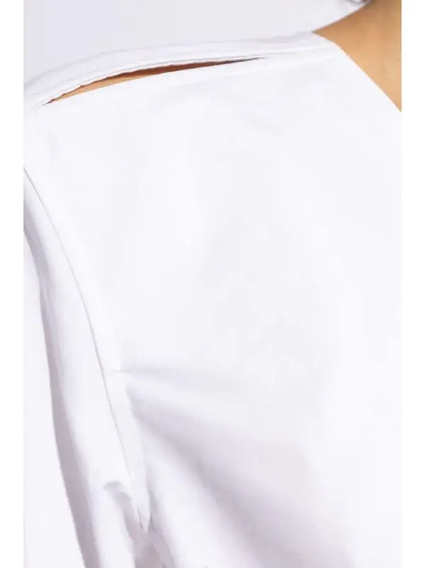 Alexander Wang Slit-detailing Wrap Dress
