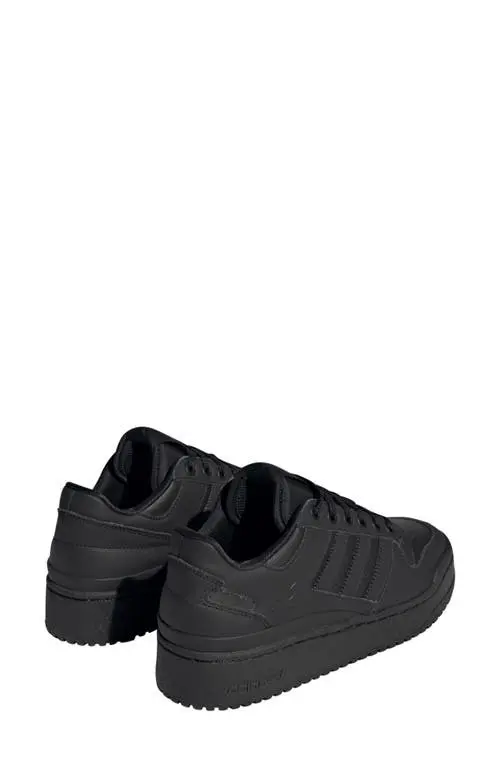 Adidas Forum Bold 3-stripes Basketball Sneaker - Black/black/white