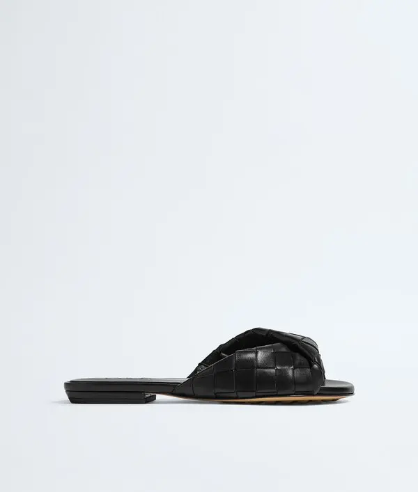 Bottega Veneta Blink Flat Mule - Black