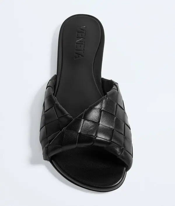 Bottega Veneta Blink Flat Mule - Black
