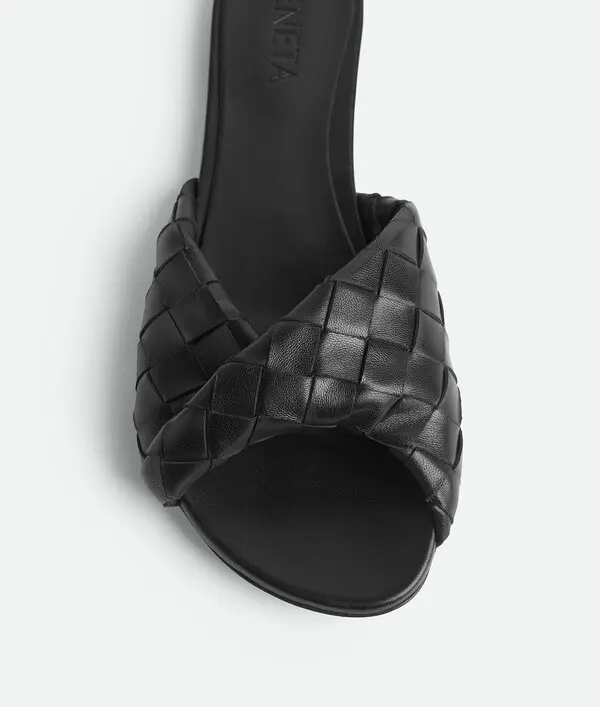 Bottega Veneta Blink Flat Mule - Black