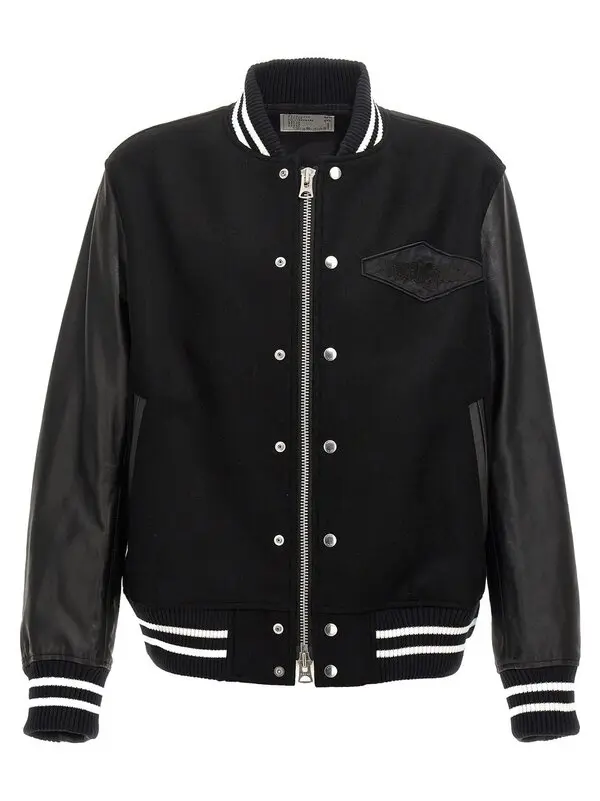 Sacai Gonz Wool Melton X Leather
