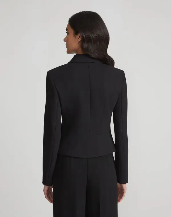 Lafayette 148 New York Double Face Cropped Jacket