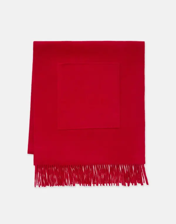 Lafayette 148 New York Wool Cashmere Shawl With Pockets - Spark